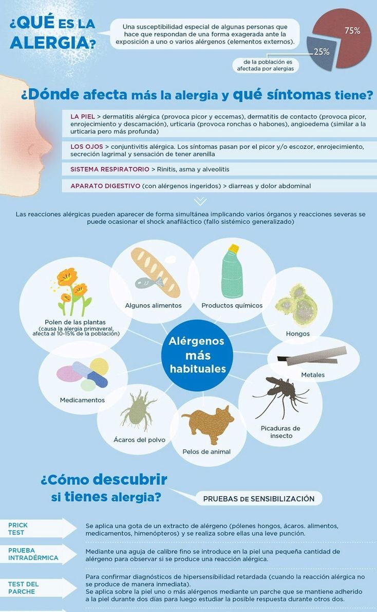 Qué es la alergia y como saber si eres alérgico | Infografías y Remedios