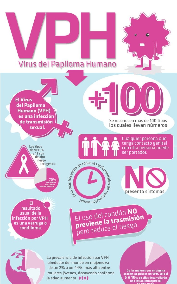 Que es el virus del papiloma humano y como se transmite | Infografías y ...